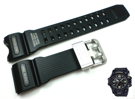 Pasek do zegarka Casio GWG-1000 -1AE Czarny Matowy - ZegaryZegarki.pl
